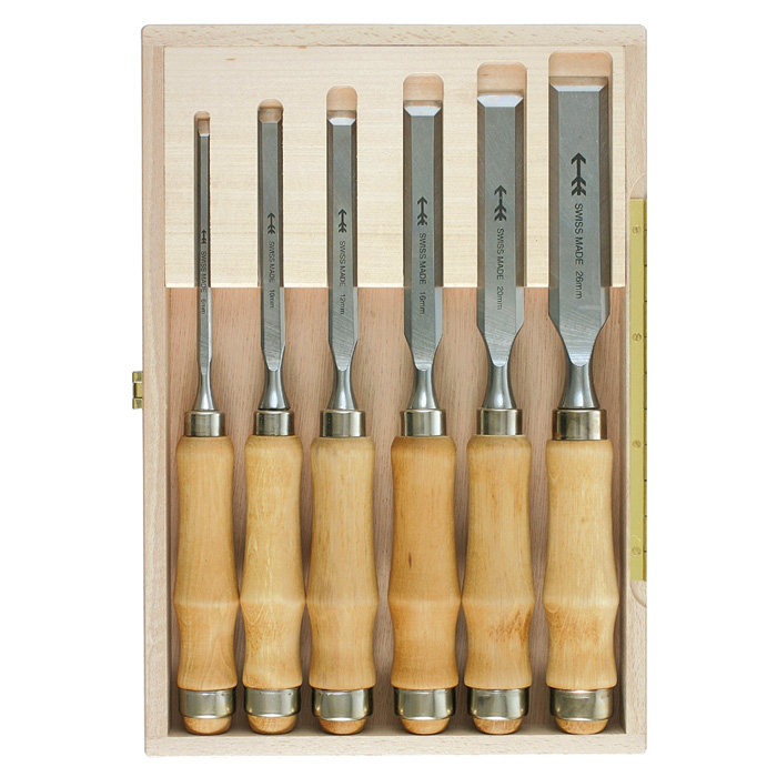 Pfeil beitelset 6-delig - 700997 - Teygeler Houtbewerkingsmachines